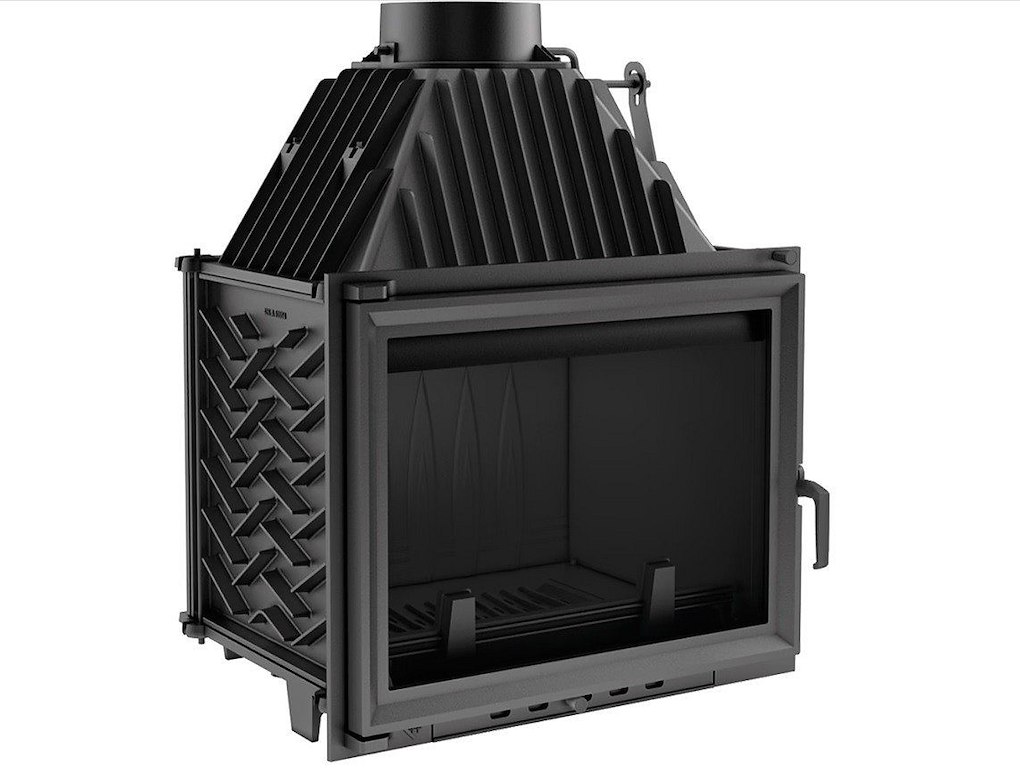 Ugradni Kamin Kratki ZUZIA 15 kW Ø200 – Liveni