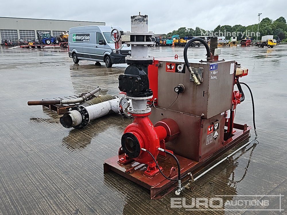 Prodaje se Metron Eledyne 6" Water Pump, John Deere Engine motornu pumpu na aukciji