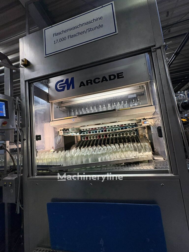GM Gera ARCADE GEL3 RV1-186 / 95 - 16 mašina za pranje boca