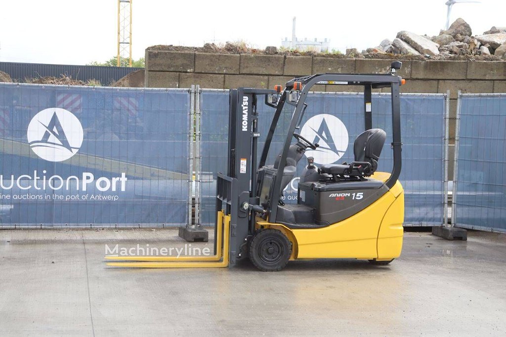 Prodaje se Komatsu FB15M-12 električni viljuškar na aukciji