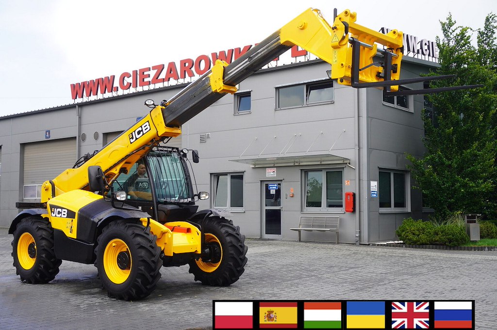 JCB 535-95 / 3.5 T / range 9.5 m / joystick teleskopski utovarivač