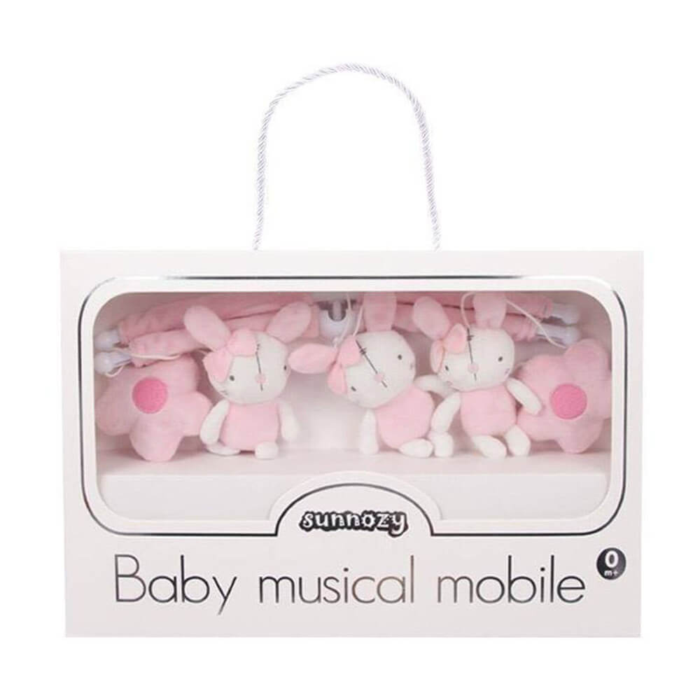 Jungle Muzička vrteška roze zeke