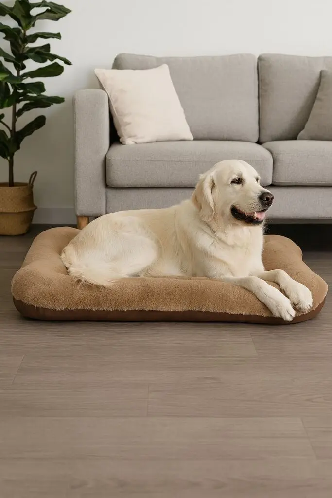 Paws & Whiskers Krevet za ljubimce Sally Dog, 55x75x8 cm, Braon