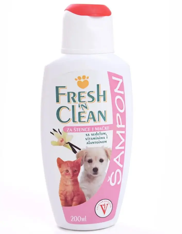 VELELEK Šampon za štence Fresh&Clean, 200ml