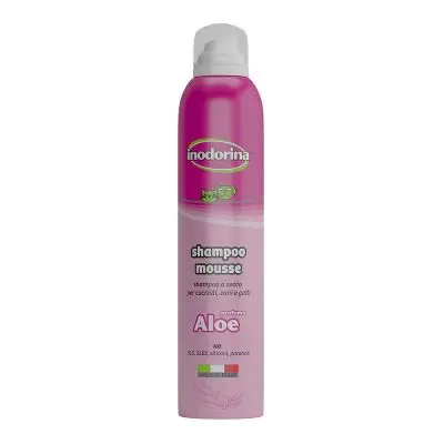 INDORINA Šampon za suvo pranje pasa i mačaka Aloe 300ml