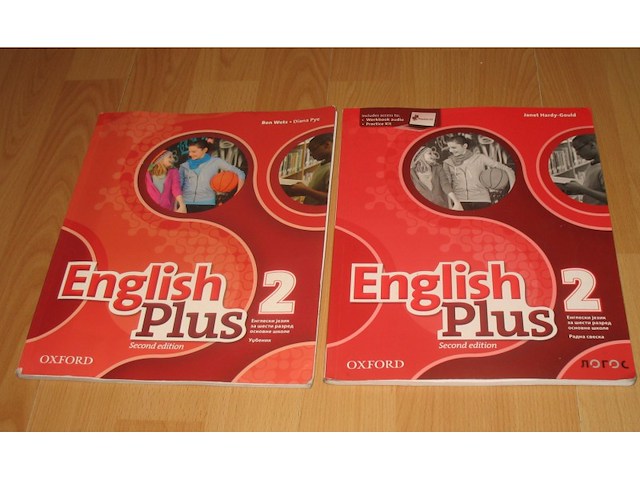 6. ENGLISH PLUS 2 LOGOS UDZBENIK + RADNA SVESKA
