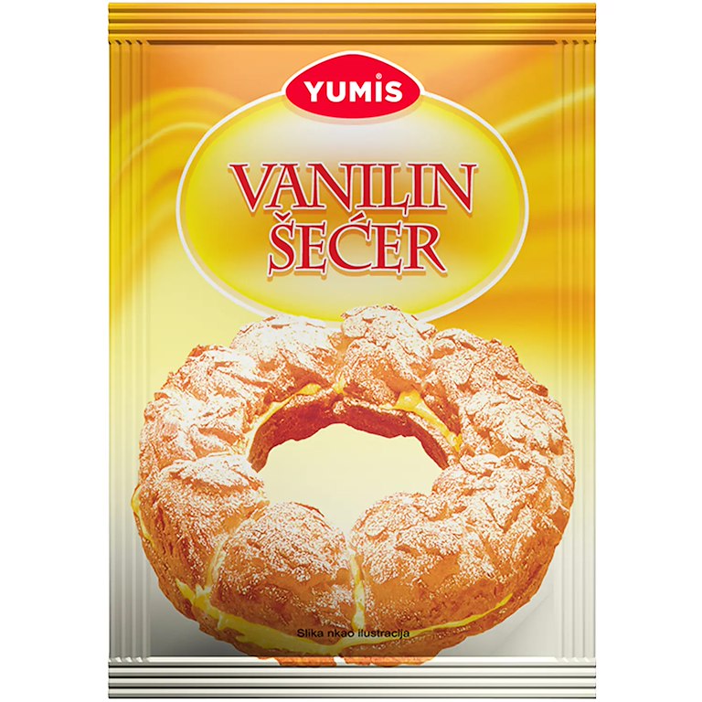 Yumis Vanilin šećer, 6 kesica, 60g