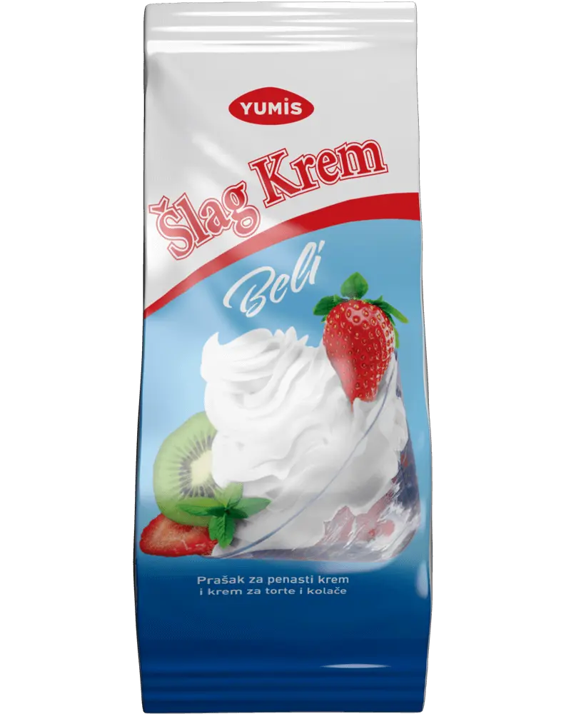 Yumis Šlag krem beli, 200g