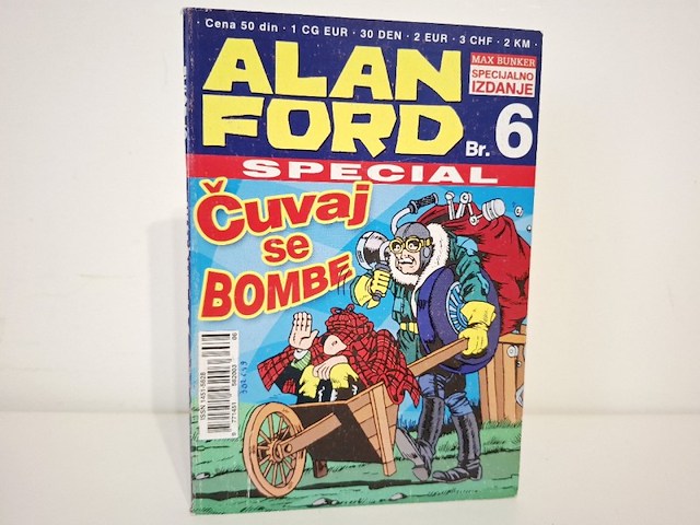 Alan Ford Čuvaj se bombe Special 6