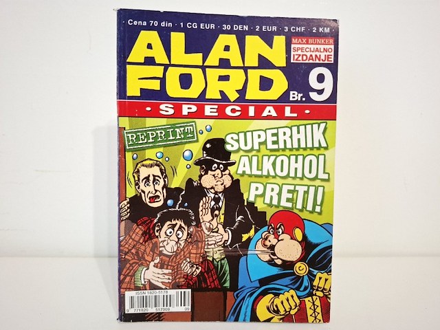 Alan Ford Superhik alkohol preti Special 9
