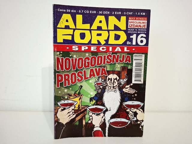 Alan Ford Novogodišnja proslava Special 16