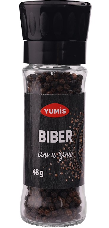 Yumis Biber crni u zrnu, 48g