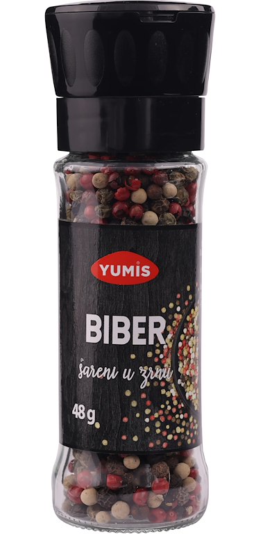 Yumis Biber šareni u zrnu, 48g