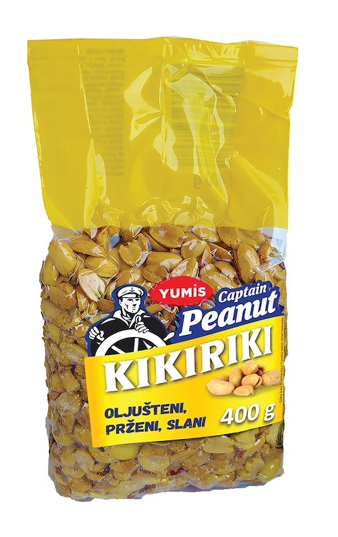 Yumis Kikiriki przeni slani, Vakumirani, 400 g