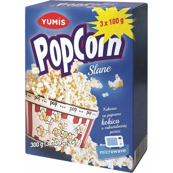 YUMIS Kokice slane za mikrotalasnu, 300g