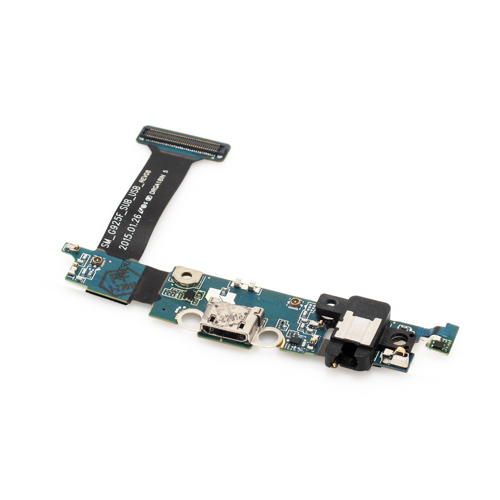 Konektor punjenja - Samsung G925 Galaxy S6 Edge sa plocicom + Flet kabl Rev 0.7 (MS)