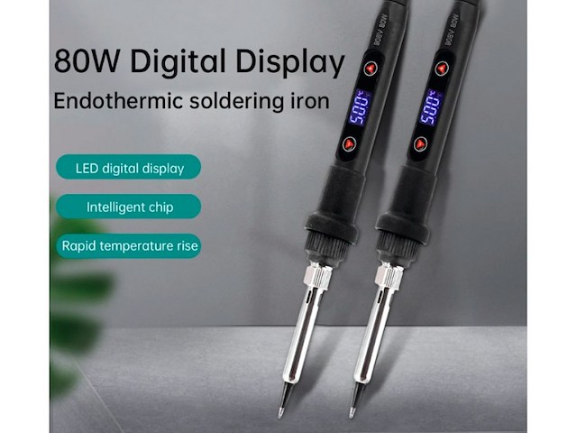 LEMILICA – Digitalna lemilica 80W, LED ekran