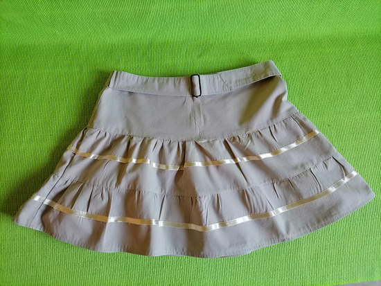 Drap mini pamučna suknjica sa karnerima