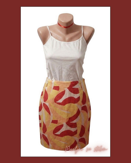 2.2.2. Crveno-žuta suknja M H&M
