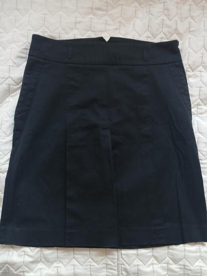 Zara basic crna poslovna mini suknja, M