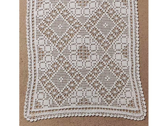 Kao nova heklana sustikla 80 x 40 cm
