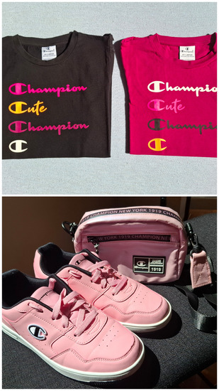 CHAMPION: BECK patike 37 + torbica + 2 majice