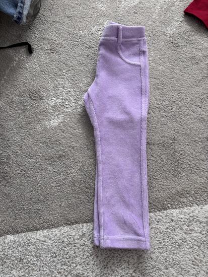 Benetton somot helanke pantalone 98 NOVO