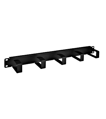 19"Ranžirni panel,5 metalnih prstena 80x40mm,1U,crni
metalni prstenovi, RAL9005 (crna)