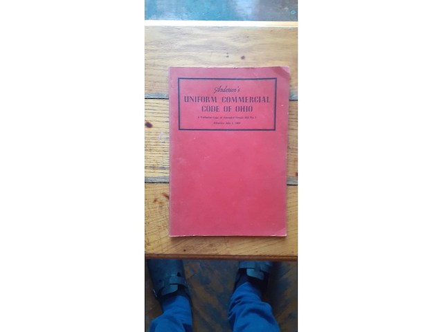 ANDERSON`S -UNIFORM COMMERCIAL CODE OF OHIO