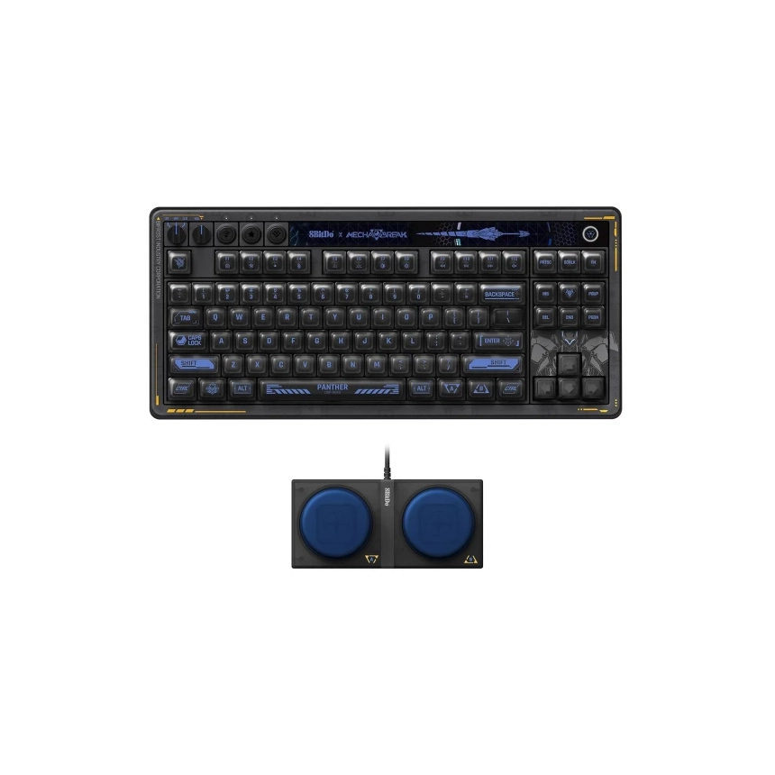 Bežična tastatura 8BitDo Retro 87/mehanička/RGB/MechaBREAK + Dual Super Buttons