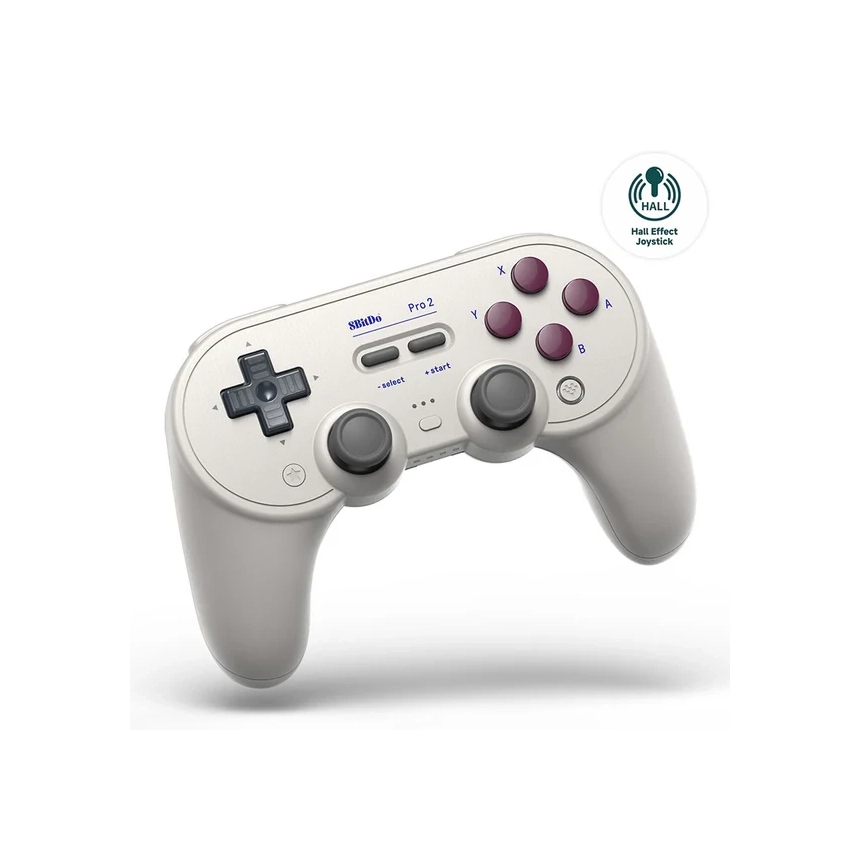 Bežični gamepad 8BitDo Pro 2 BT/2.4Ghz/Multi platform/Vibracija/Hall Effect/TMR/G Classic