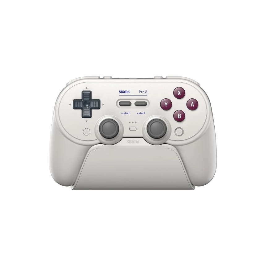 Bežični gamepad 8BitDo Pro 3 BT/2.4Ghz/Multi platform/Vibracija/Hall Effect/TMR/G Classic + Dock