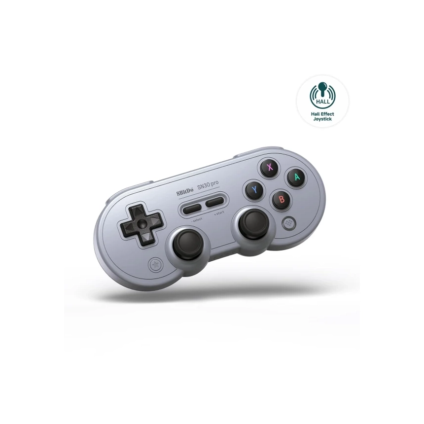 Bežični gamepad 8BitDo SN30 Pro BT/Multi-Platform/Hall Effect/Gray