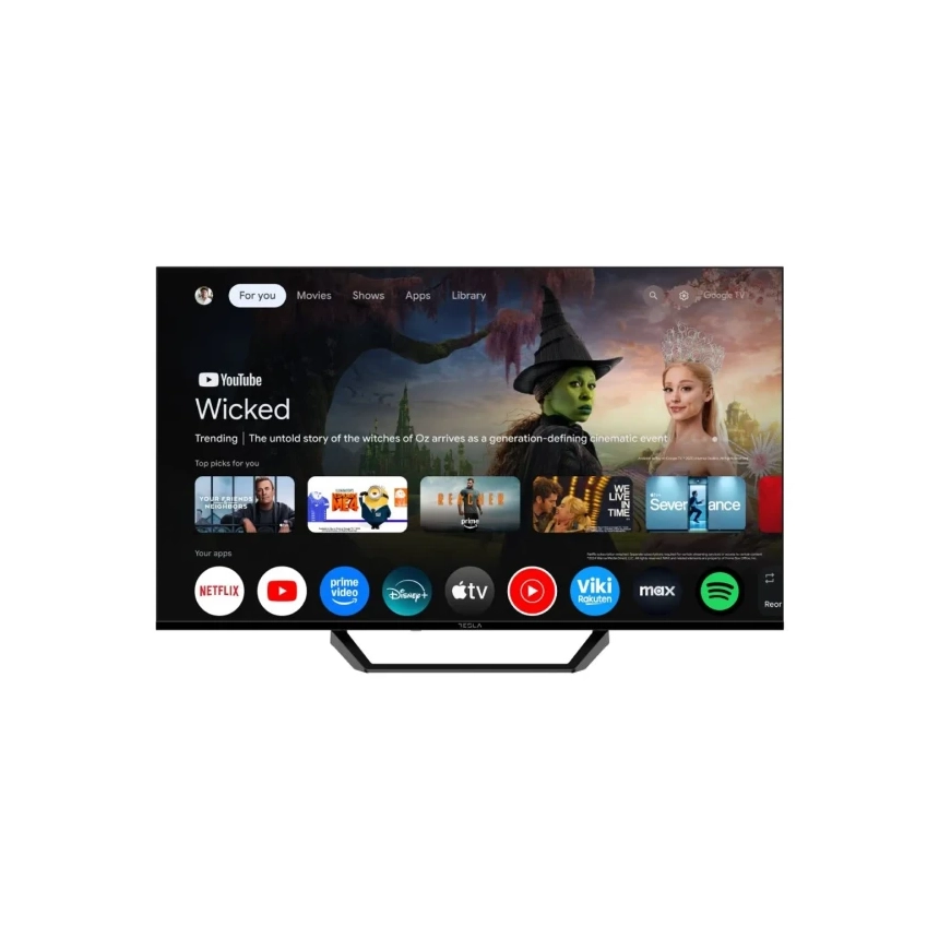 Smart LED TV 43 Tesla 43E655BFS 1920x1080/FHD/DVB-T2/Bluetooth/WiFi/Frameless/GoogleTV