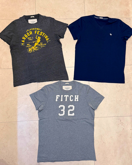 Abercrombie & Fitch Original 3 majice za 2000!