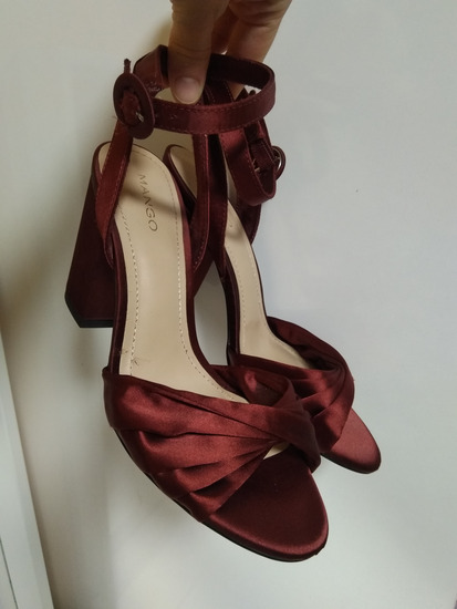NOVE*MANGO* Rubin/Bordo Sandale, POVOLJNO