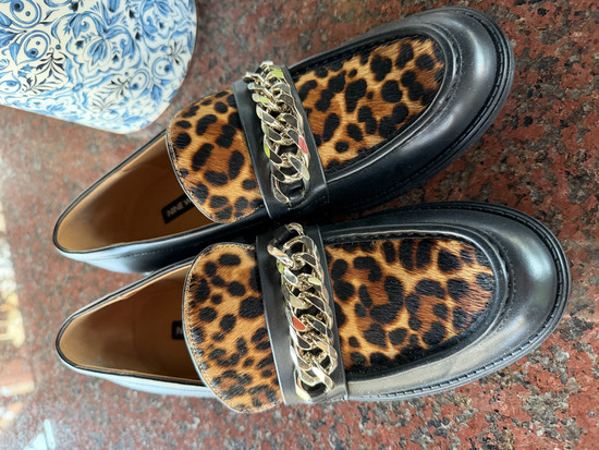 Nine West kožne mokasine