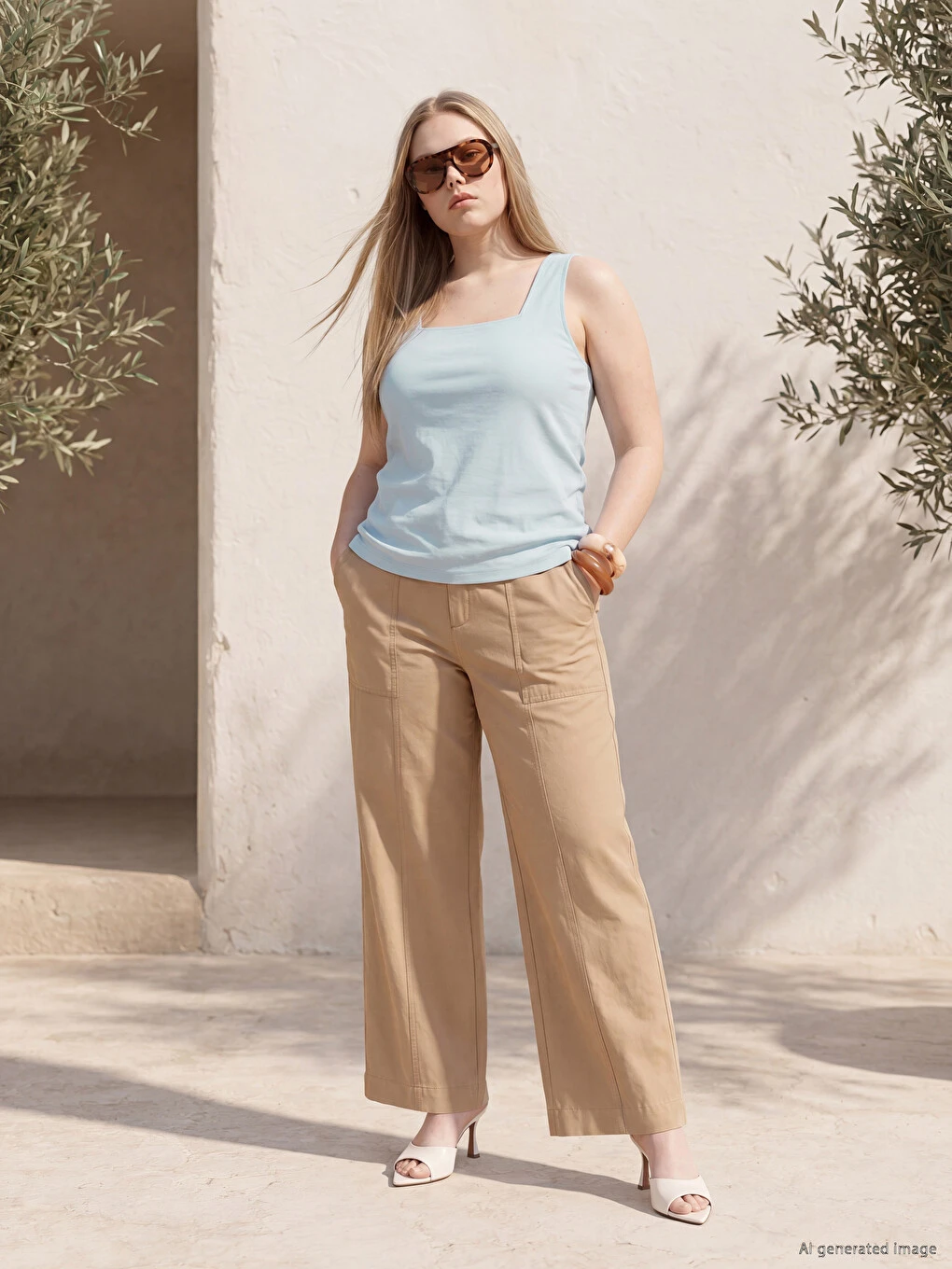 LCWAIKIKI Curve Plus Size Ženska Top Majica