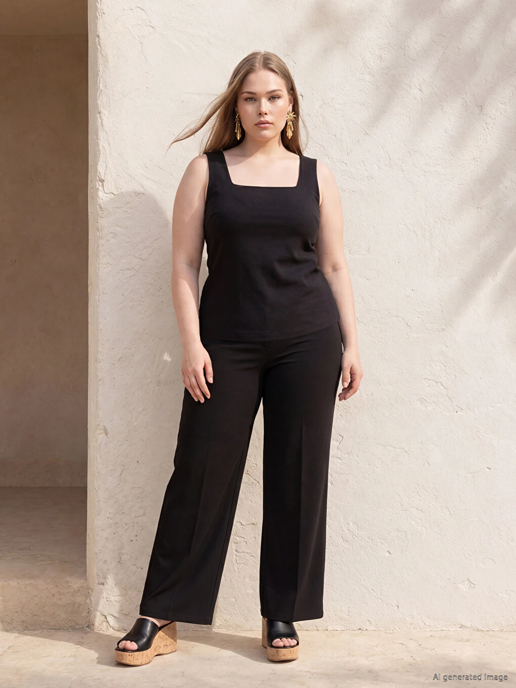 LCWAIKIKI Curve Plus Size Ženska Top Majica