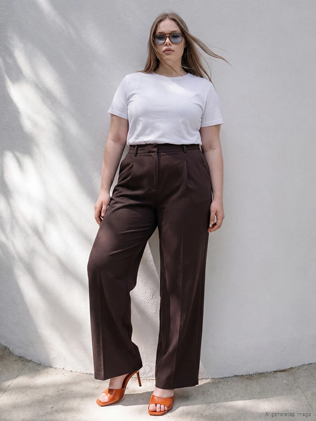 LCWAIKIKI Curve Plus Size 100% Pamučna Ženska Majica