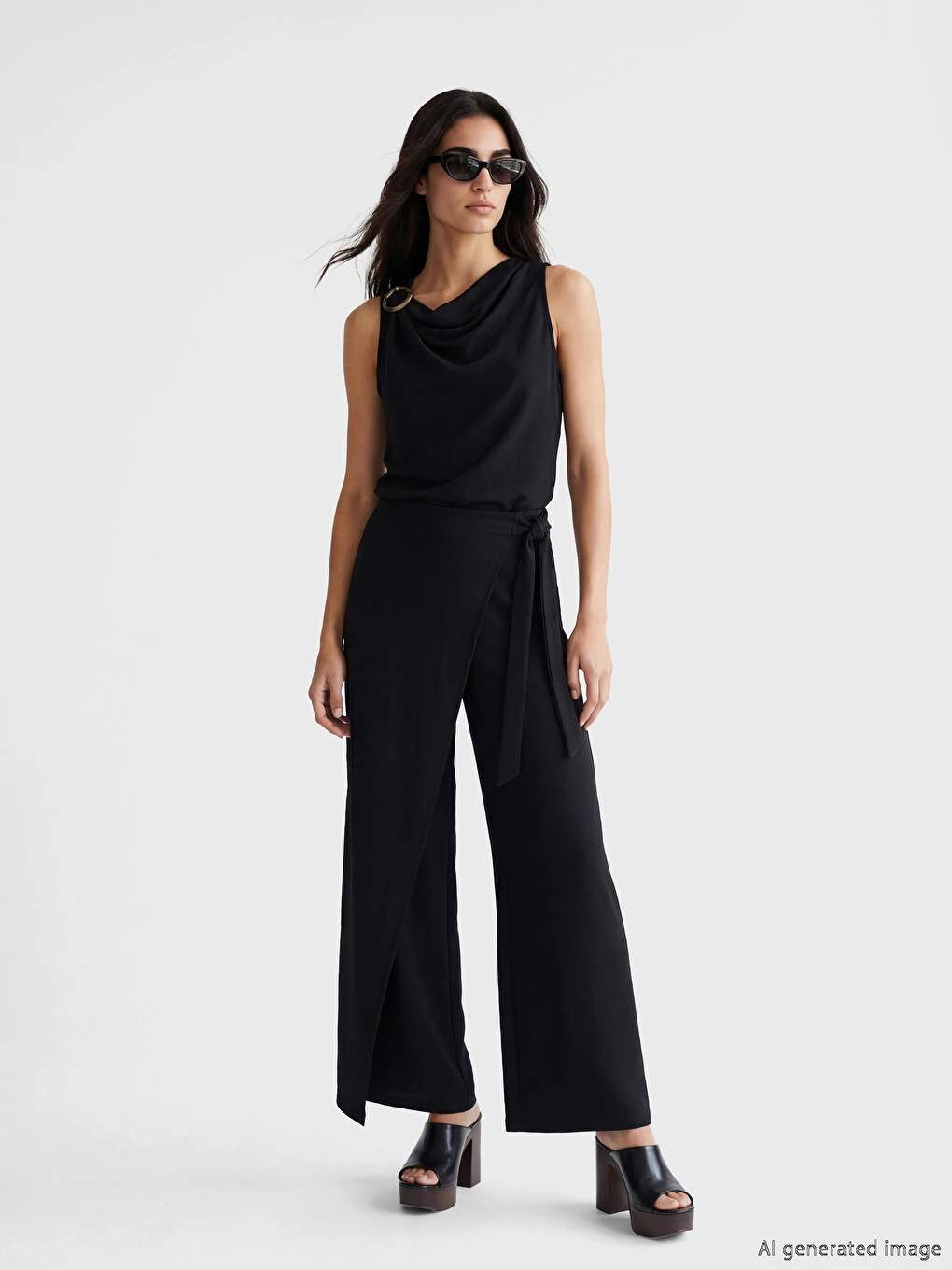 LCW Vision Bluza Sa Drapiranim Dekolteom I Naborima