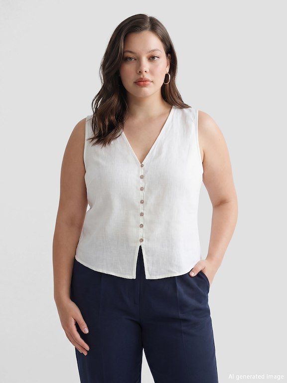 LCW Vision Bela Bluza Žena