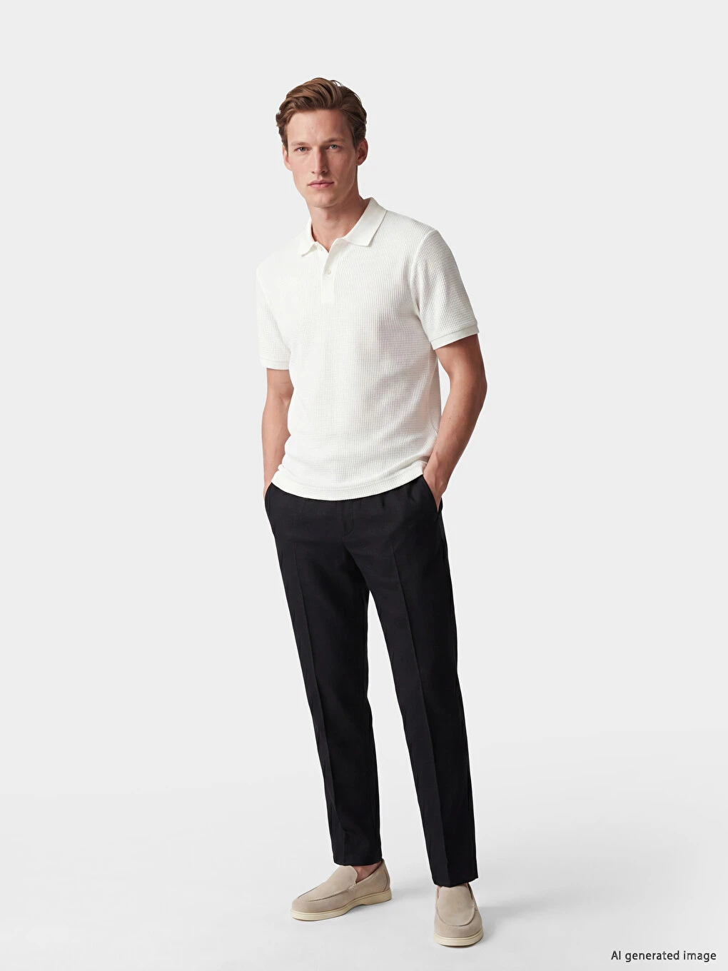 SOUTHBLUE Muška Majica Sa Polo Kragnom