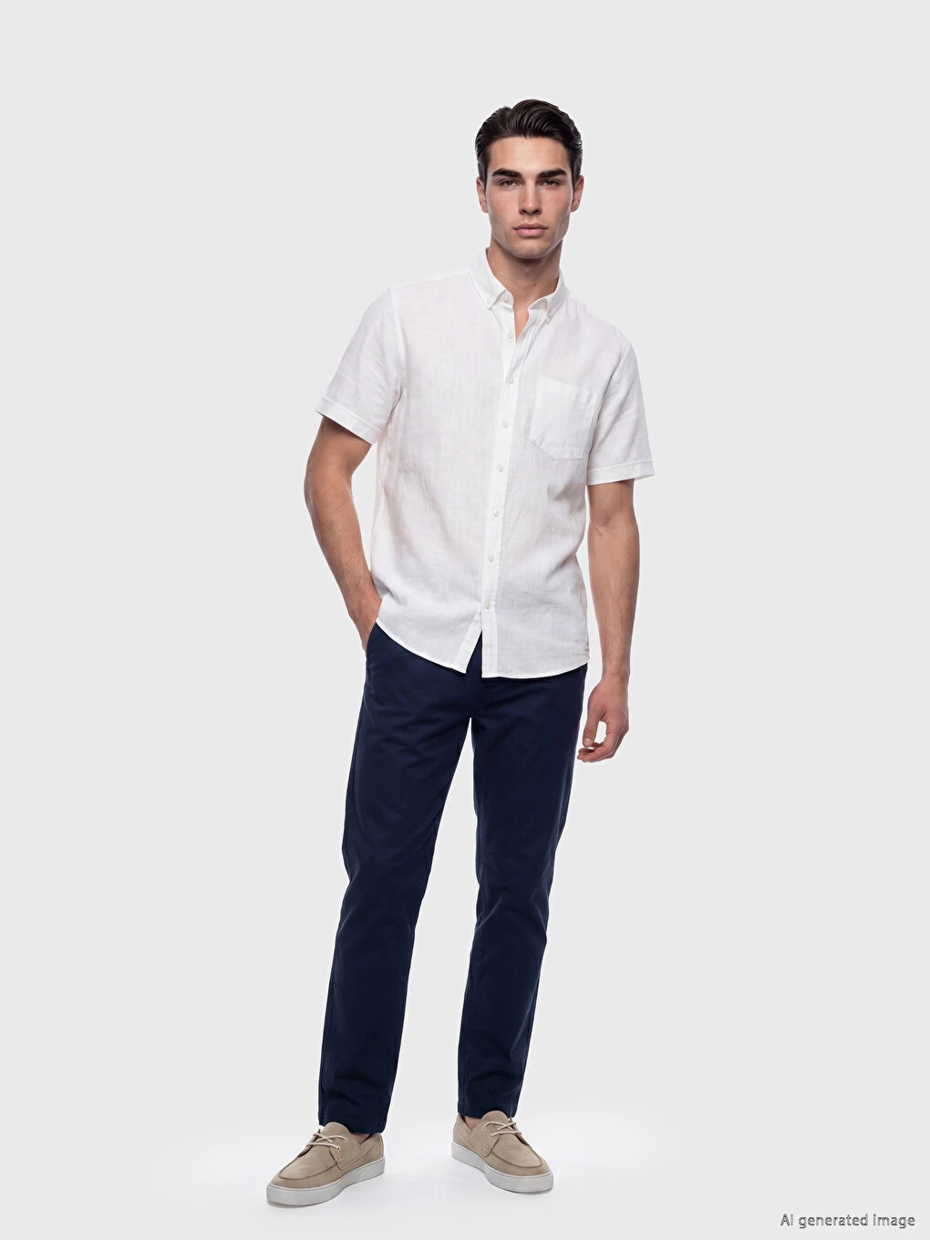 LCWAIKIKI Classic Regular Fit Dobi Muška Košulja