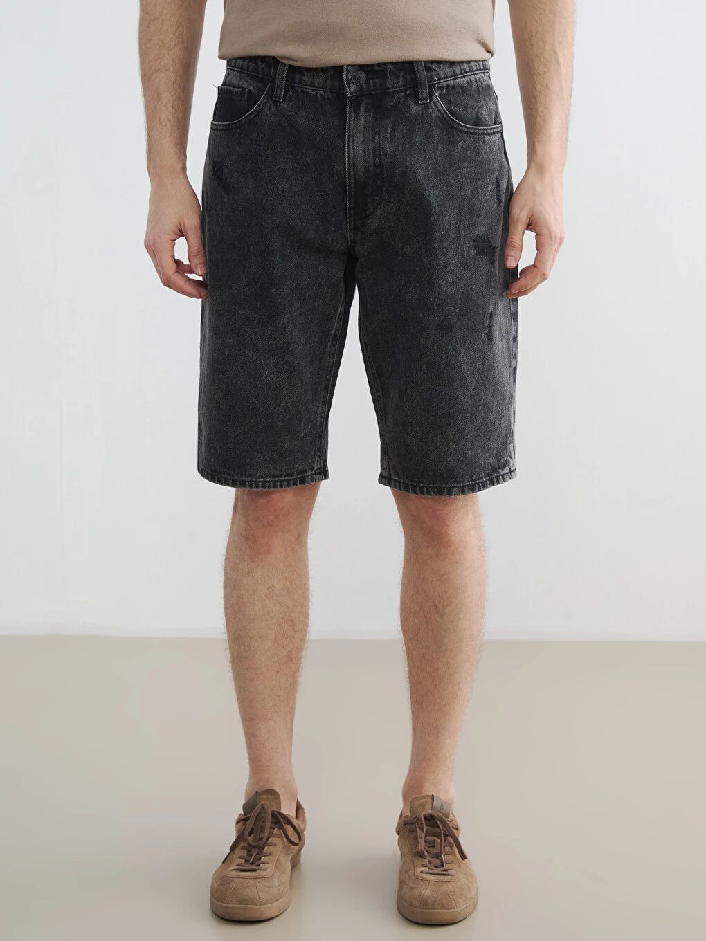 LCW Jeans Muški Teksas Šorts Regular Kroja