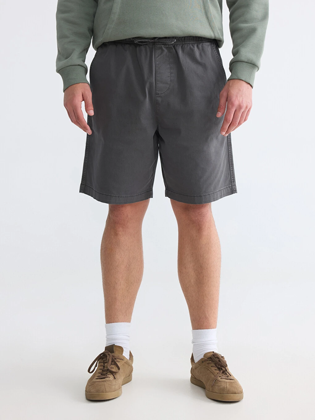 XSIDE Regular Fit Muški Šorts Od Gabardina