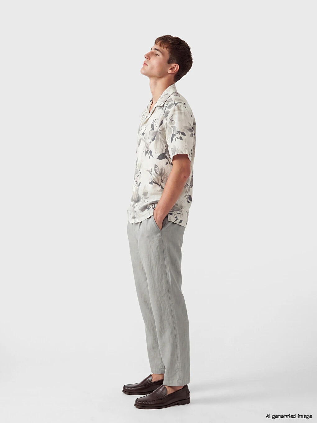 LCW Vision Regular Fit Šara Muška Košulja