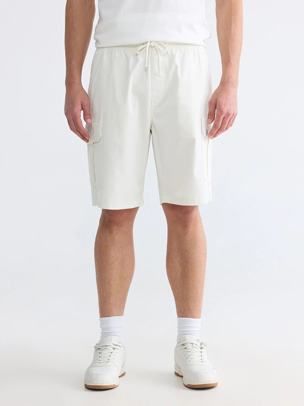 XSIDE Regular Fit Muški Cargo Šorts Od Gabardena