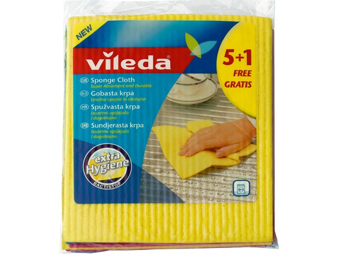 KRPA SUNDJERASTA VILEDA 5+1 GRATIS