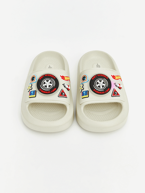 LCW STEPS Hot Wheels Štampane Dečije Papuče
